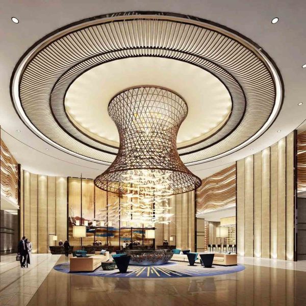 Quality Fireproof Waterproof Aluminum Suspended Ceiling 2-4mm Customized for sale