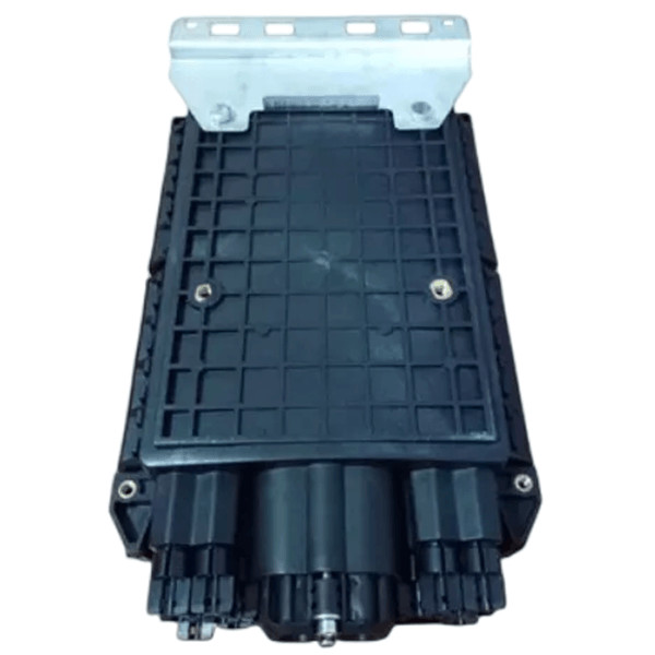 Quality FTTB 24 Port Fiber Termination Box Wall Mount Black IP68 OM1 96Core for sale