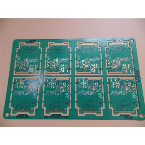 Quality 4 Layer 0.4mm FR4 Thin PCB Board With Immersion Gold For Data Acquisition for sale