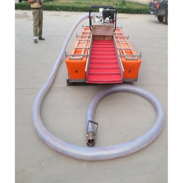 Quality Gold Mining 4 Inch Jet Suction Dredger With Sluice Box for sale