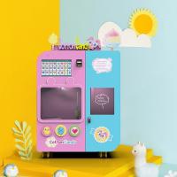 Quality CE 700W Robot Cotton Candy Vending Machine Mobile Wireless Phone Control for sale