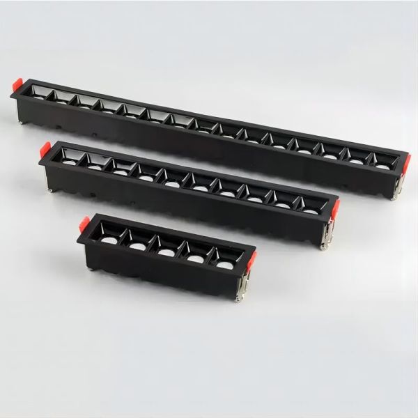 Quality Aluminum PC LED Linear Spotlight Eye Friendly CRI90 6000K IP20 ES Certified for sale