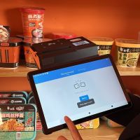 Quality Advanced 3 16/4 64 Memory Tap-to-Pay Payment Terminal with Capacity Touch Screen for sale