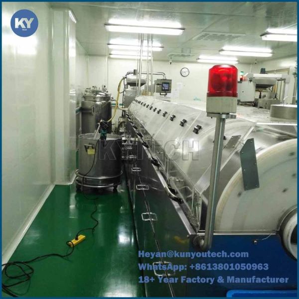Quality SUS 580x600mm Rotary Encapsulation Tumbler Dryer 0.4KW for sale