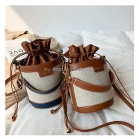 Quality Elegant Luxury Designer Bucket Bag For Ladies And Girls With Drawstring Leather for sale
