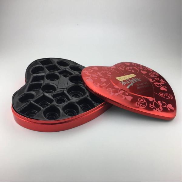 Quality Extra Large Tin Containers Heart Shaped Cake Tins Wholesale Tin Boxes for Gifts for sale
