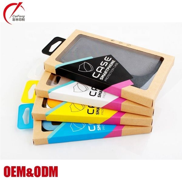 Quality CMYK Electronics Packaging Box Paper Mobile Phone Case Packaging Box for sale