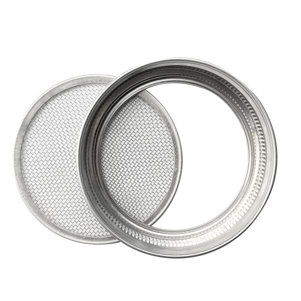 Quality 70mm Stainless Steel Sprouting Jar Lids for sale