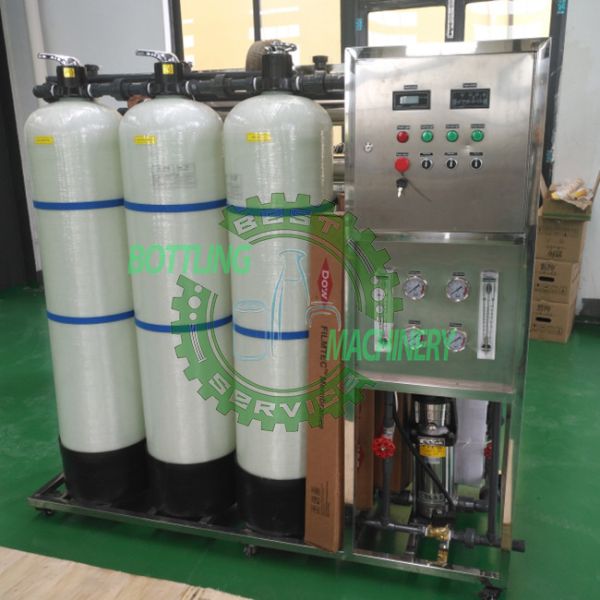 Quality 1500LPH Manual Valve TDS Meter Mineral Water Purifying Machine for sale