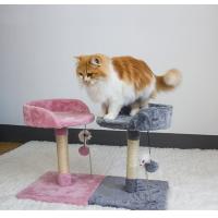 Quality 34cm Interactive Sisal Cat Scratching Post for sale