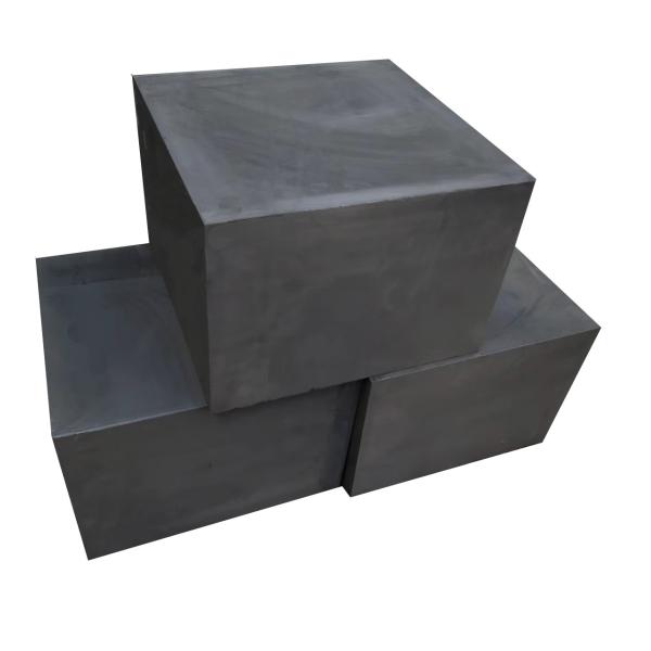 Quality High Purity Isostatic Semiconductor Graphite Blocks High Density 1.85 g/cm3 for sale
