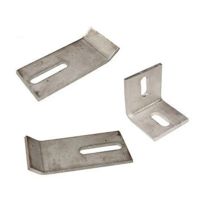 Quality 90 Degree Anchor Building Materials Curtain Wall Hardware Powder Coated for sale