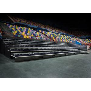 Quality Riser Mounted Telescopic Seating Systems With HDPE / Upholstery Material for sale
