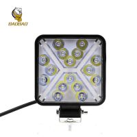 Quality 12V High Illumination Automotive Work Light Aluminum White Yellow Red for sale