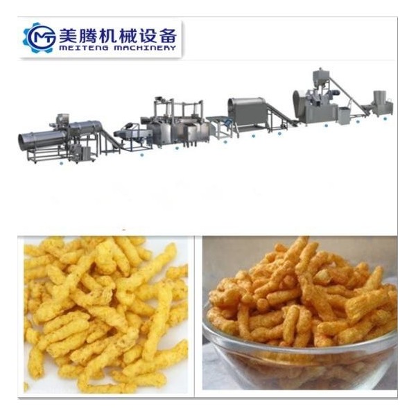 Quality 200-250kg/H Fully Automatic Kurkure Making Machine Multifunctional for sale