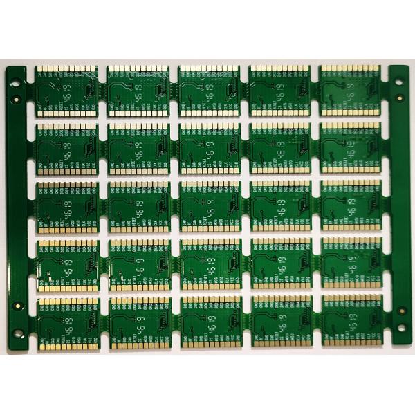 Quality Four Layer Half Hole PCB Printed Circuit Board Finished Thickness 1.0MM for sale
