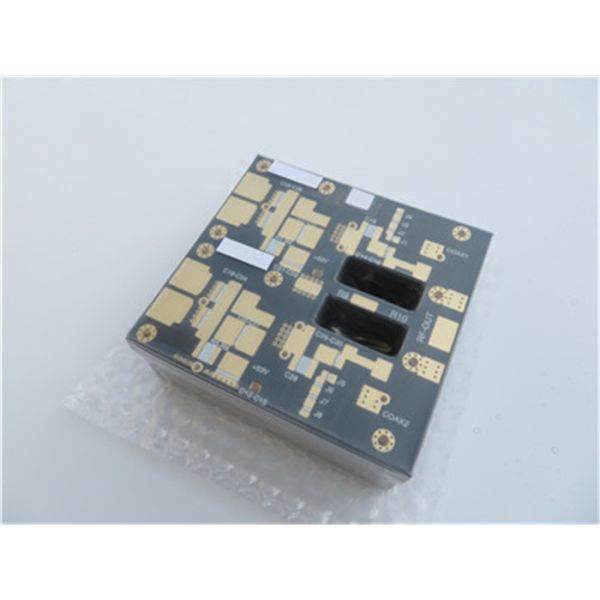 Quality High Frequency Black Solder Mask PCB Circuit Board DK2.65 F4B PTFE Based 1.6mm for sale