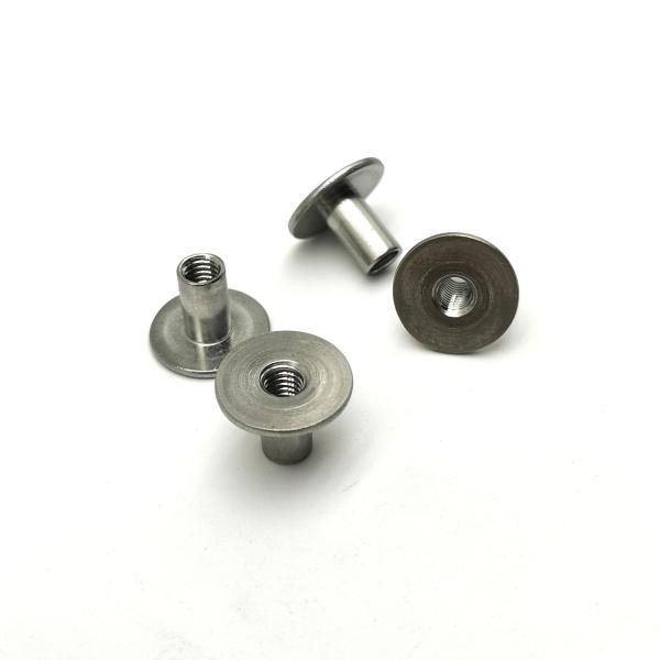 Quality Stainless Steel Hollow Tubular Rivet Passivated Electrolytic Polishing 13x10mm for sale