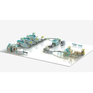 Quality CCPIT EMS Bagging Automated Packaging Lines Equipment With Forklift Truck System for sale