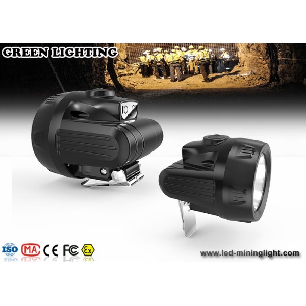 Quality 7000 Lux Rechargeable Coal Miners Headlamp / Mining Led Lights High Brightness for sale