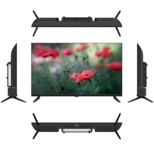 Quality Frameless 43 Inch Smart TV Support USB Multi Media With Metal Housing for sale