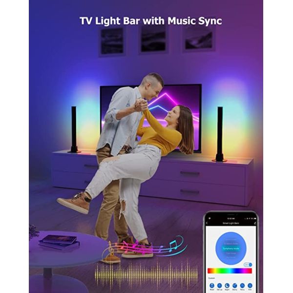 Quality WiFi IR Control Smart LED Ambient Bar Light Dreamcolor With Music for sale
