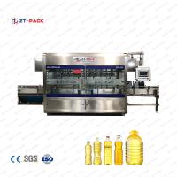 Quality Vegetable Edible Oil Filling Machine For Sunflower Oil Production Packing Line for sale