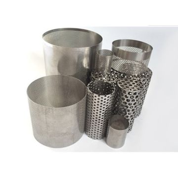 Quality 40%-90% Liquid Solid Filtration SS Filter Mesh Tube 20mm-2000mm Length for sale