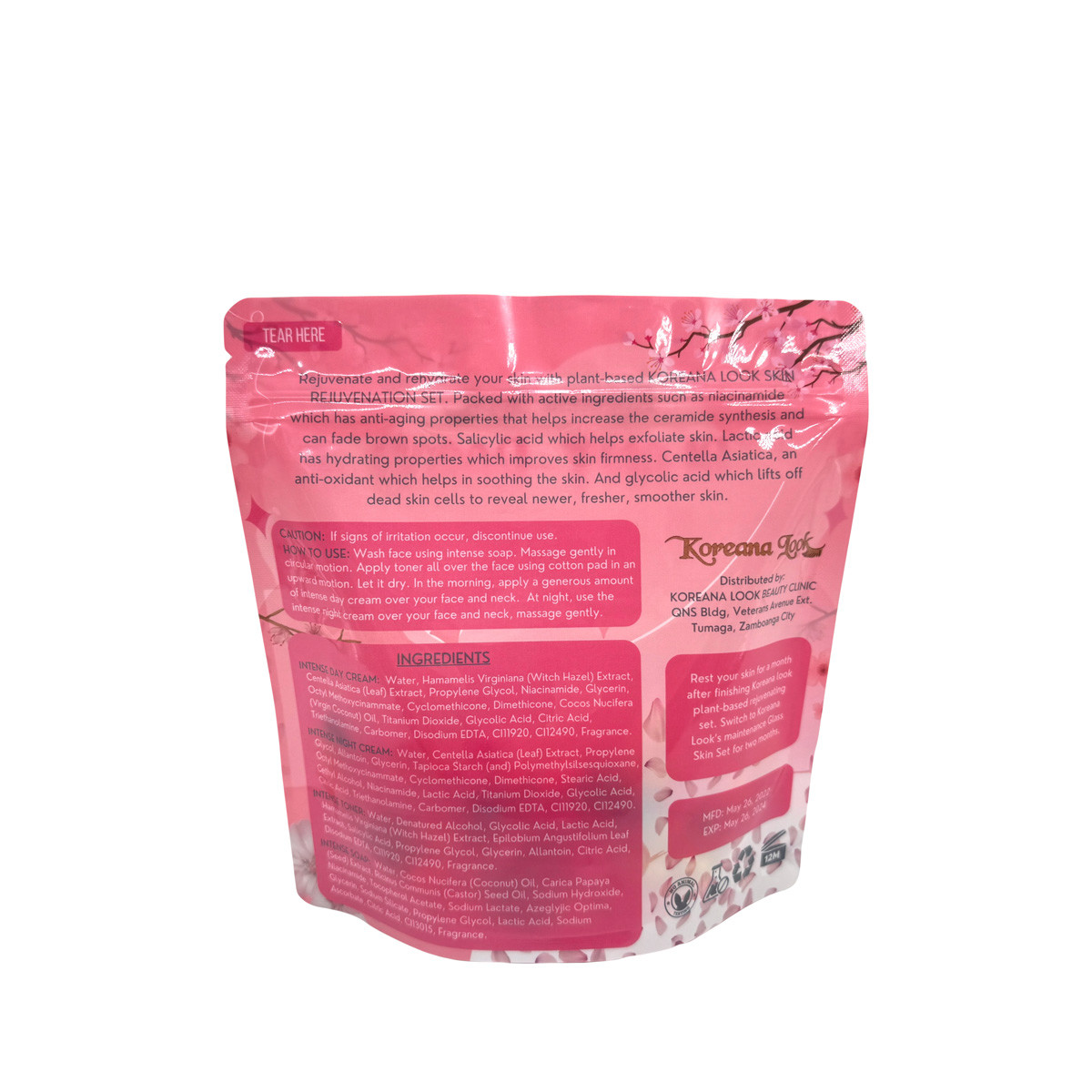 Quality Customized Plastic Digital Printed Resealable Stand Up Pouches with Clear Window for sale