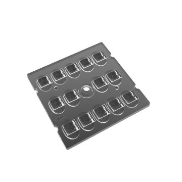 Quality Asymmetrical IP65 Lens Model Street Light , 14 In 1 3030 LED Optical Lens for sale