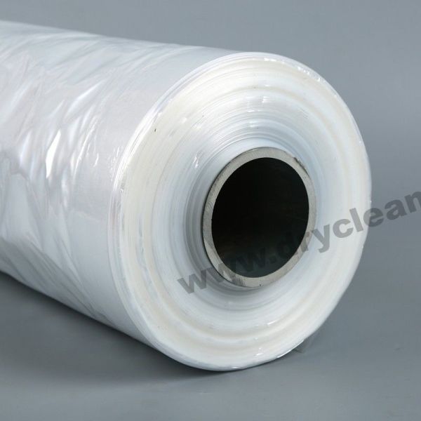 Quality HDPE Dry Cleaning Poly Bags CPE Plastic Dry Cleaning Garment Bags for sale