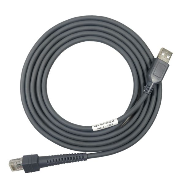 Quality 10ft 3M Gray USB Scanner Cable CBA-U25-S09ZAR For Symbol LS2208 for sale