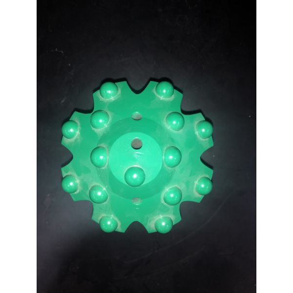 Quality Dome Retractable Drill Bit T45 Spherical / Ballistic Buttons Drifting Tunneling for sale