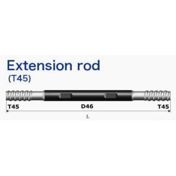 Quality Tamrock Rock Drilling Rod Round T38 Drill Rod Diameter 46mm for sale