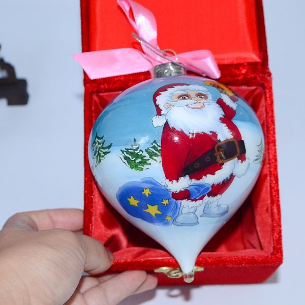 Quality Wholesale Personalized Christmas Balls Palline Di Natale Personalizzata  Boules De Noel  Weihnachtskugeln  Bolas De Natal Xmas for sale
