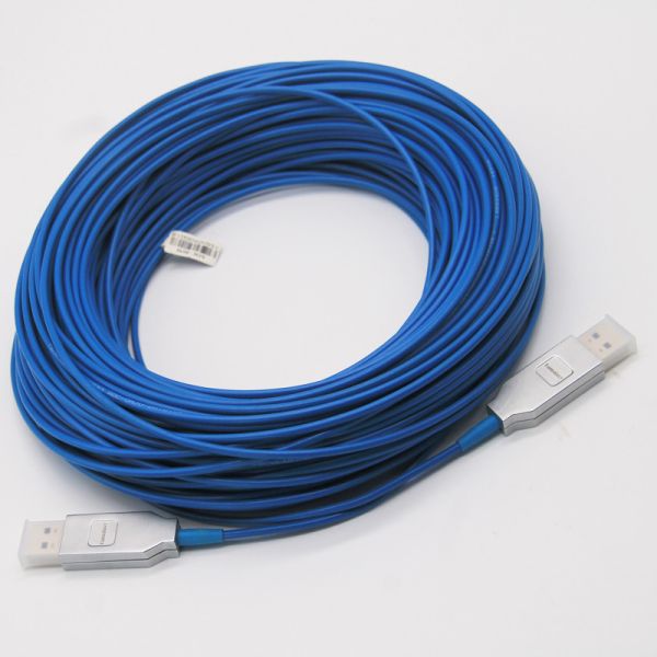 Quality 5Gbps USB Active Optical Cable for 100m Long Distance AV Signal Transmitted for sale