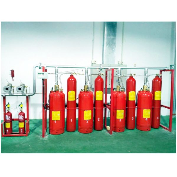 Quality High Safety FM200 Pipe Network System 70L - 180L HFC 227ea Fire Suppression for sale