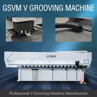 Quality Precision V Groove Cutting Machine Horizontal V Cutting Machine For Display Prop for sale