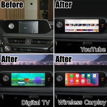 Quality Android Carplay Lexus Touch Screen for UX200 UX250h DSP Adjustment android auto for sale