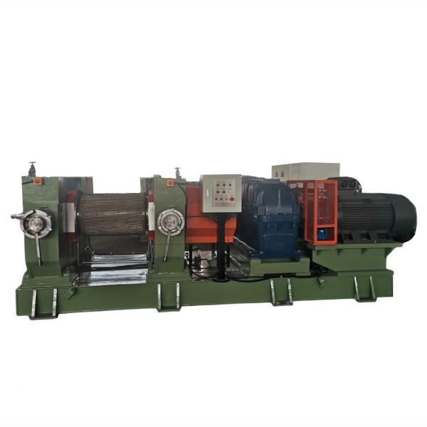 Quality Recycle Rubber Powder Crushing Machine Cracker Mill for 380 Voltage and 1 Year After Service for sale