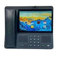Quality 2.4G 5G WIFI Android LTE Fixed Wireless Landline 4G SIM Network Video Phone for sale