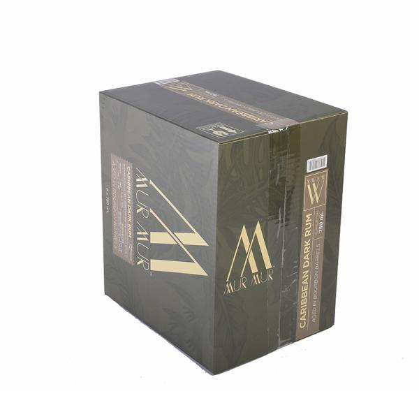Quality Corrugated Cardboard Beer Boxes Customized Shape For 6 Pack Beer Carrier for sale
