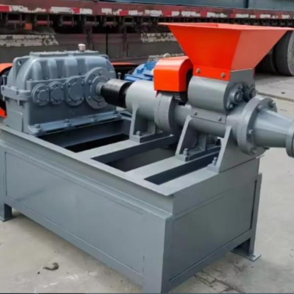 Quality Coconut Shell Bamboo Charcoal Coal Briquetting Press Machine For Your Fuel Size for sale