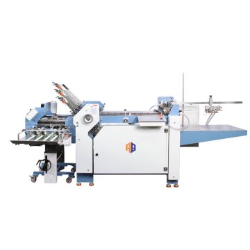 Quality Automatic Brochure Paper Leaflet Folding Machine Paper Cross Folder Equipment for sale