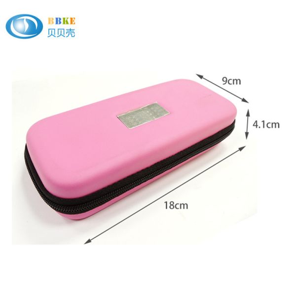 Quality Durable E - Cig Hard Eva Case Holder For Shisha Pens / Charger / Liquid Pink for sale
