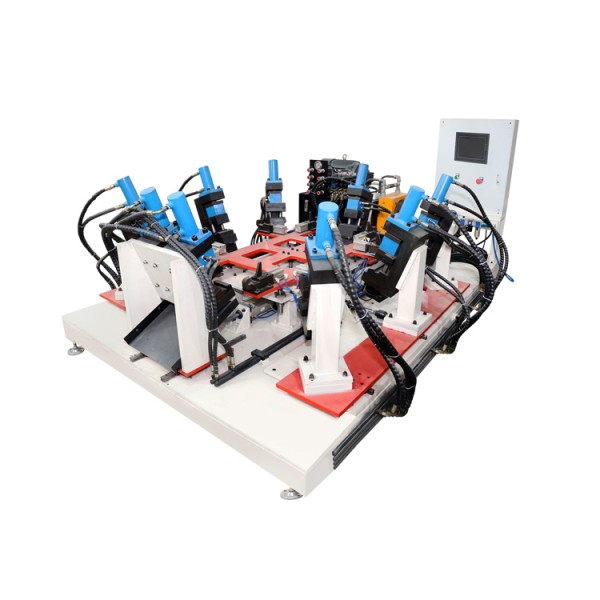 Quality Full Automatic IBC Grid Cage Frame Production Line with Leakage Testing and for sale