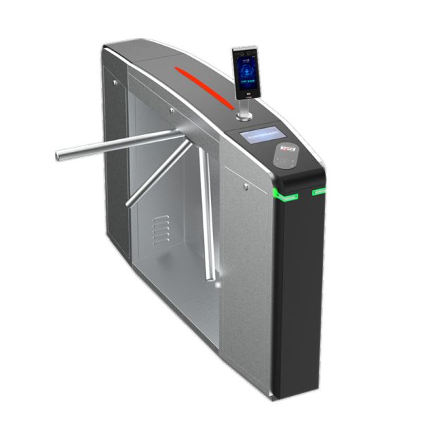 Quality 30W 304 Stainless Steel Waist High Turnstile Barrier Gate for sale
