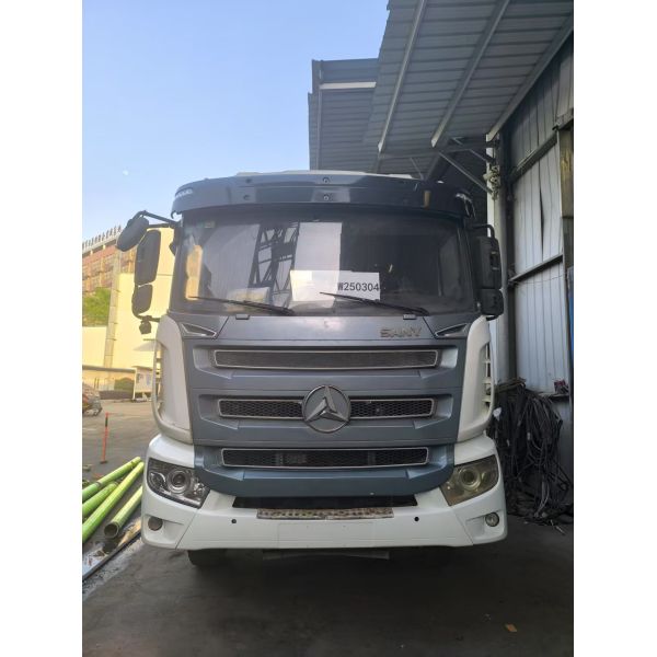 Quality Sany 2017 12cbm Used Concrete Mixing Vehicle Cement Mixer Trucks With Sany Chasis for sale