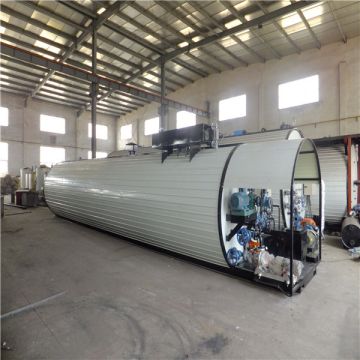 Quality 30 - 50l Bitumen Machine Heater Tank High Performance With Steel Tile for sale
