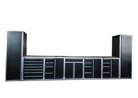 Quality Optional Multi Drawers Combination Steel Garage Cabinet Tool Box for Customized for sale